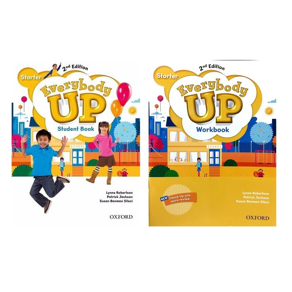 หนังสือ - (ครบชุด 2 เล่ม) Everybody Up Starter - 2nd Edition (SB + WB ...