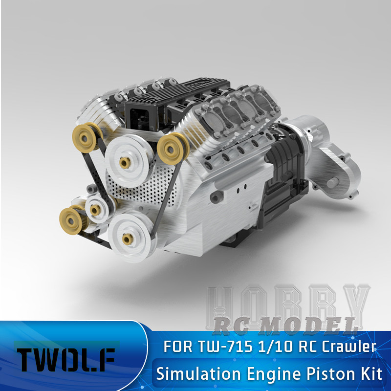 Twolf TW-715 1/10 โลหะ RC รีโมทคอนโทรลรถ Crawler Retrofit อุปกรณ ์ ...