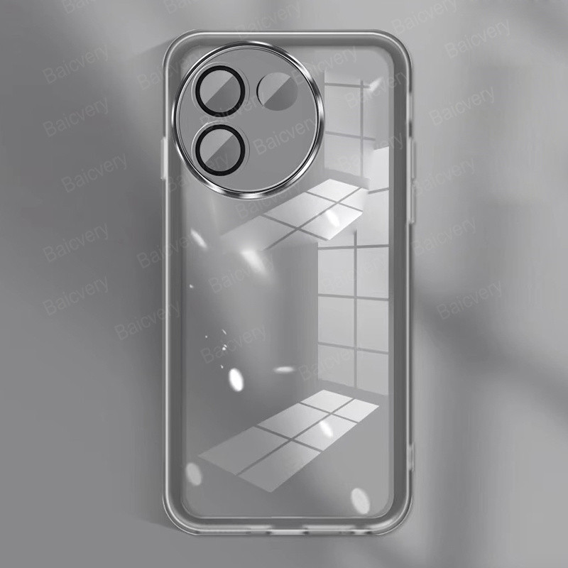 เคสโทรศัพท์ VIVO V30E 5G V2340 V2339 / V40 LITE 5G คุณภาพสูงสีเทาสีขาว ...