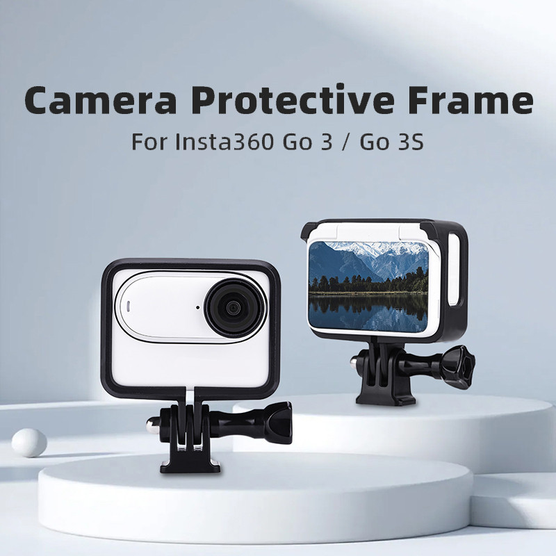 สําหรับ Insta360 GO3/3S กรณีชาร์จกรอบป้องกันกล้องนิ้วหัวแม่มือแบตเตอรี่กรณีกรอบอุปกรณ์เสริม ...