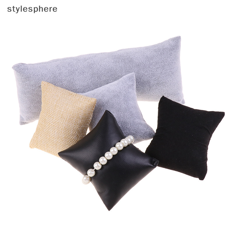 [Stylesphere] Pearl Bracelet Watch Display Pillows for Holder Jewelry ...