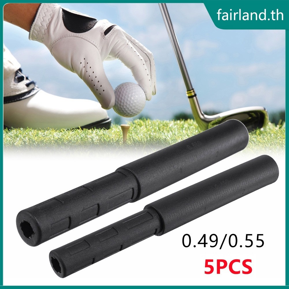 (FAIRLAND-TH) 5 ชิ้น Golf Club Graphite Shaft Extensions Rods Irons ...