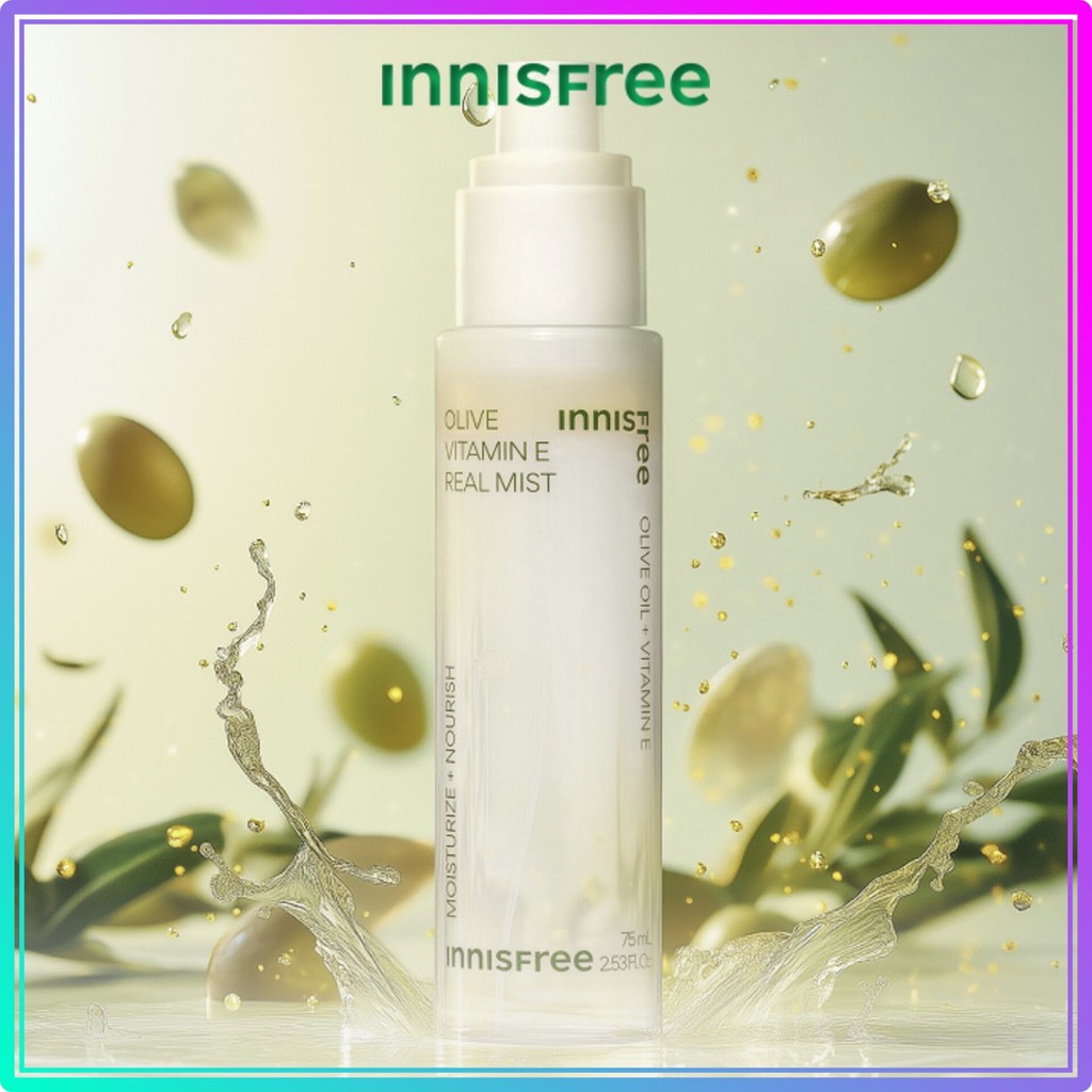 Innisfree Olive Vitamin E Real Mist 75มล | Shopee Thailand