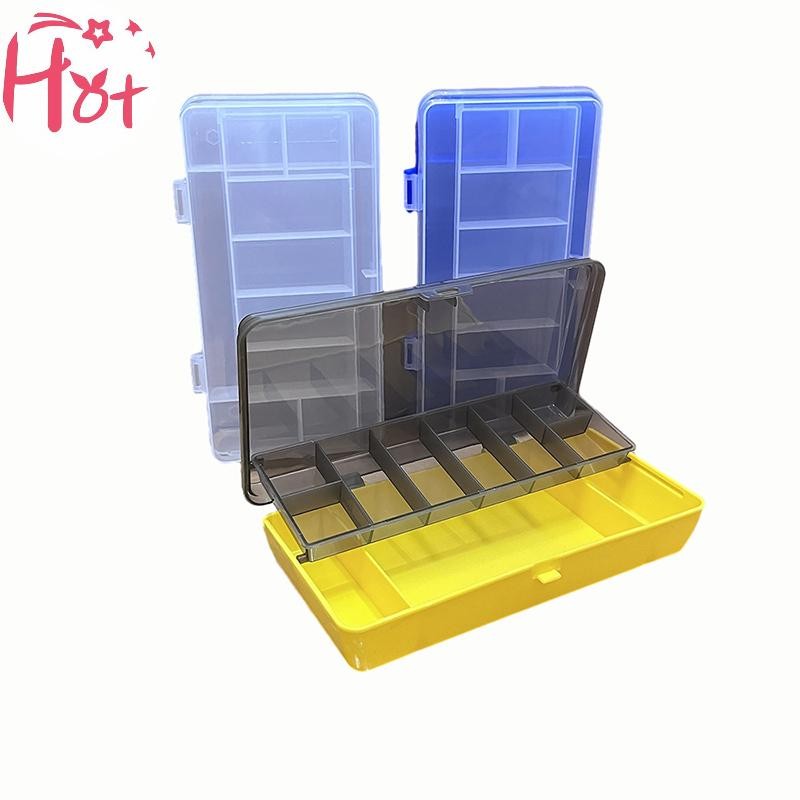 Ge Double Laya Fishing Tackle กล่อง PP อุปกรณ์เสริมกล่องเครื่องมือแยก ...