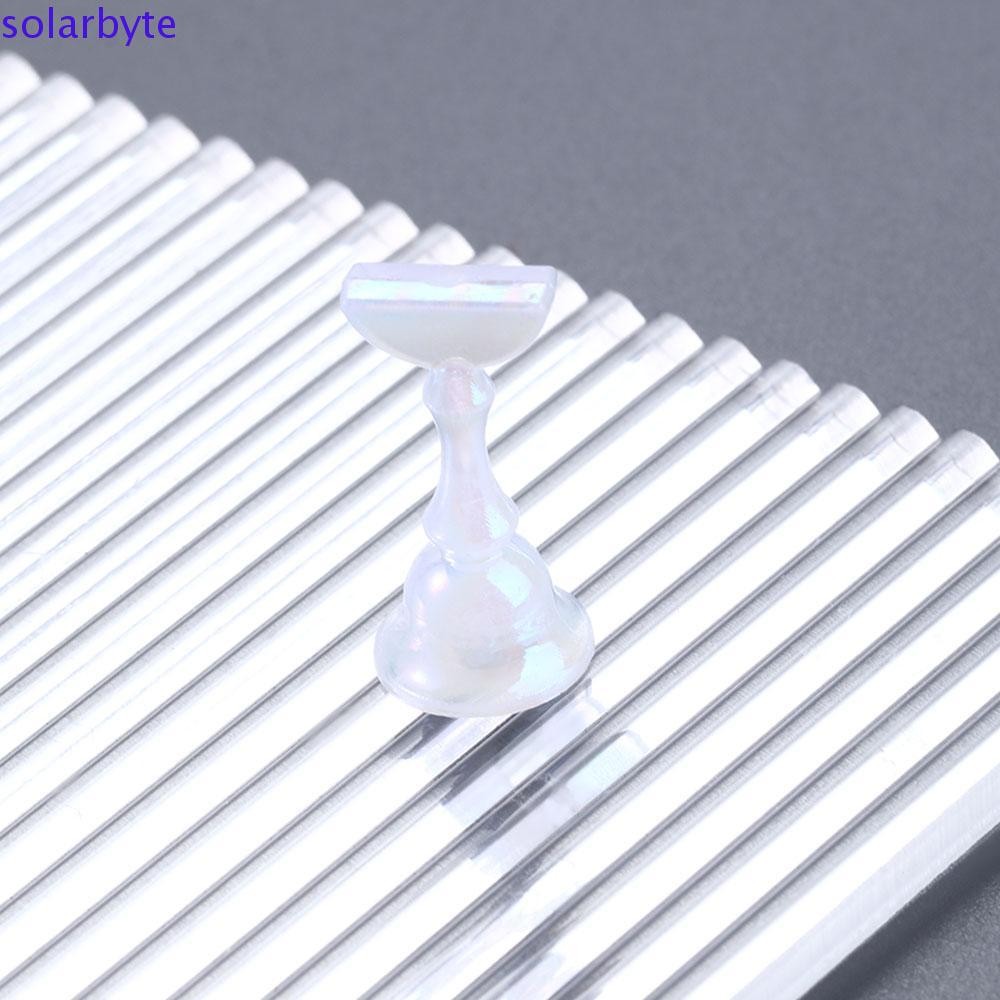 Solarbyte ชั้นวางโชว์เล็บ DIY เครื่องมือฝึกเล็บ Magnetic Salon Aurora ที่วางเล็บ | Shopee Thailand