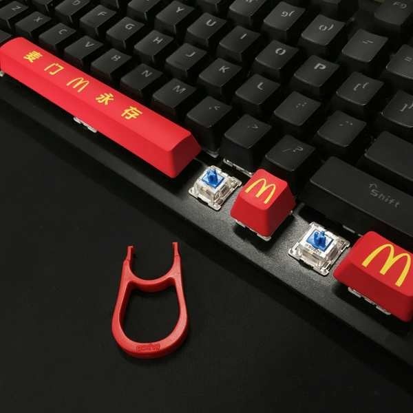 keycaps keycap ปุ่มกด M ของ McDonald McGate Forever Split Space Bar ...