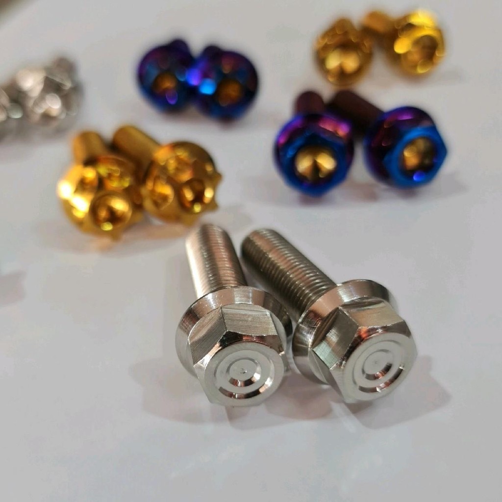 น๊อตยึดโช๊คหลังWAVE (M10×35) เบอร์14 ราคาต่อ1คู่ สแตนเลส304 งานSC SIAM ...