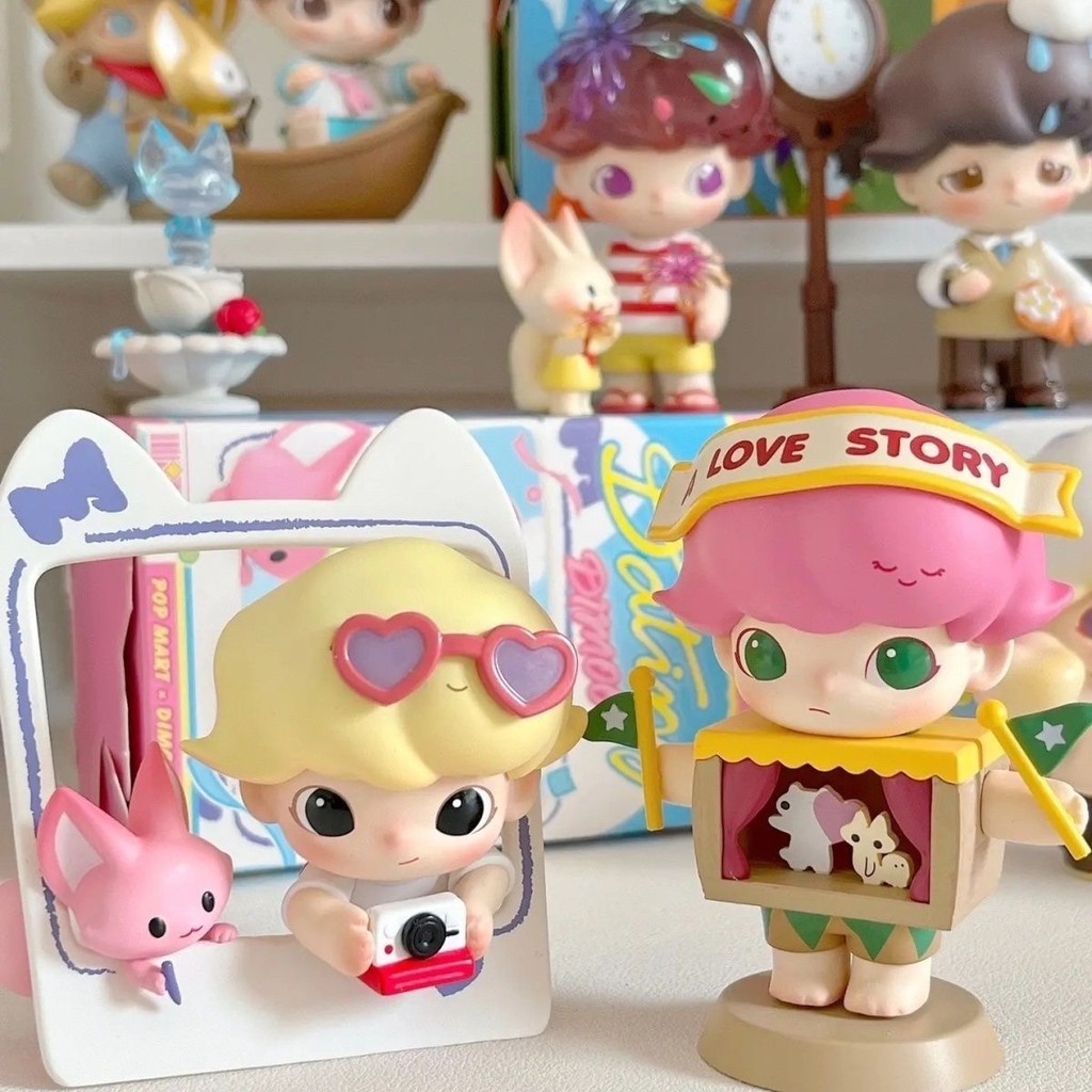 Dimoo Dating Day Series Figure-Made Mystery Box เครื่องประดับของขวัญของ ...