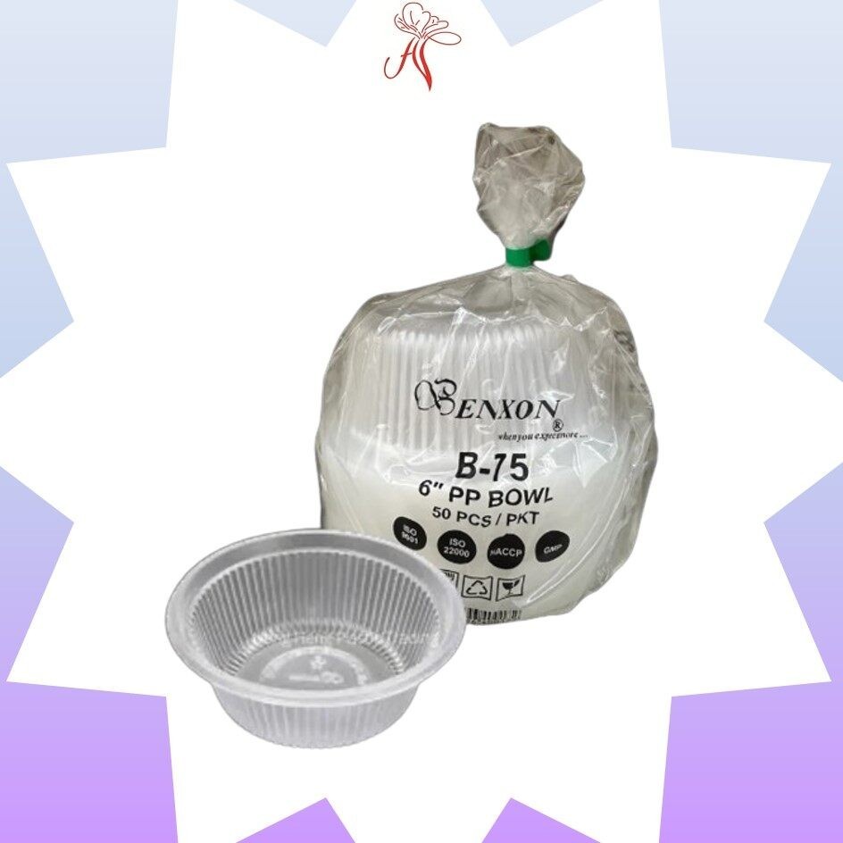 Benxon ชามพลาสติก B-75 ( 6 ชิ ้ น ) 50ชิ ้ น | Shopee Thailand