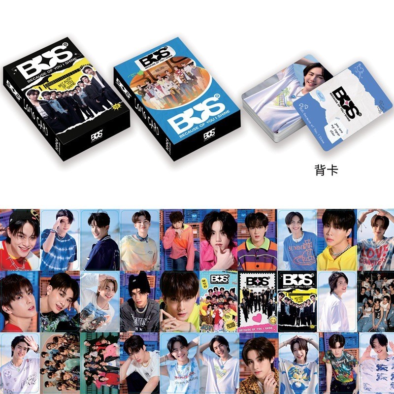 60 ชิ้น/กล่องใหม่ 2024 การ์ด Lomo BUS Debut Photocard BUS การ์ดสองด้าน ...
