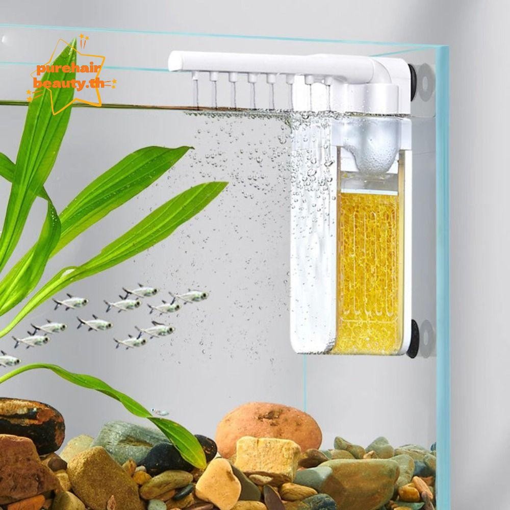 Purehairbeauty กรองตู้ปลา, Three in One Mini Mini Aquarium Filter ...
