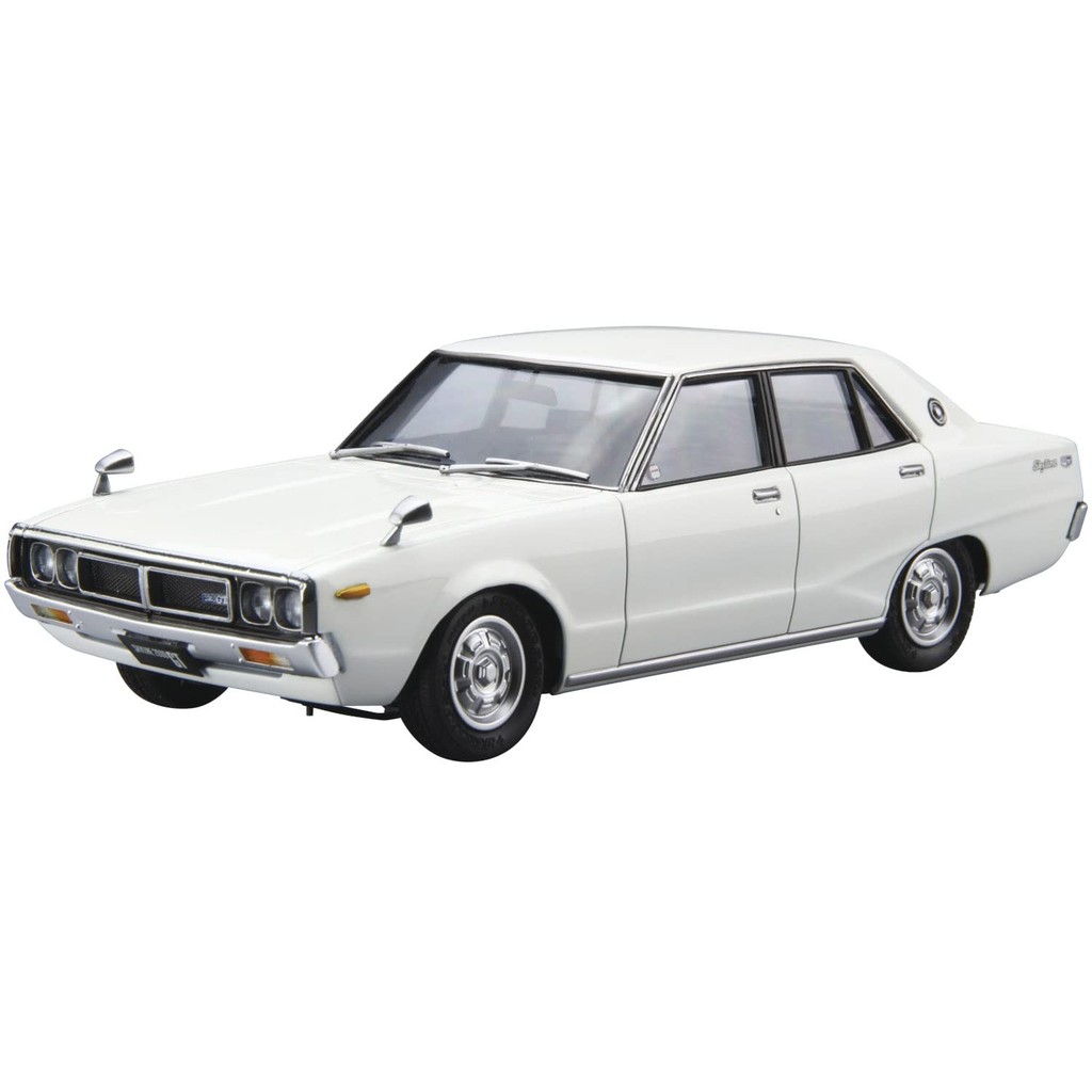 Aoshima Bunka Kyozai Co., Ltd. 1/24 The Model Car Series No. 47 Nissan GC110 Skyline 2000GT 1972 ...