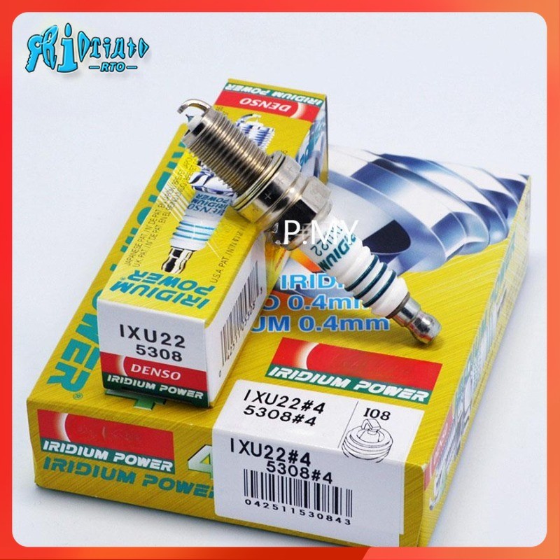 หัวเทียนอิริเดียม 4 ชิ้น IXU22 5308 - Alza Myvi 07 Avanza Rush Perodua ...
