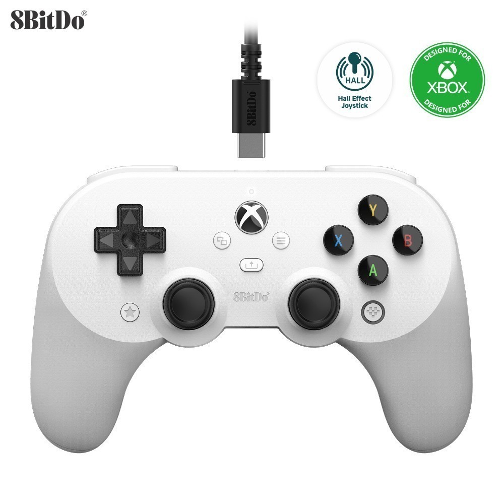 8bitdo Pro 2 จอยเกม แบบใช้สาย USB สําหรับ Xbox Series X Xbox Series S Xbox One Gamepad Windows ...
