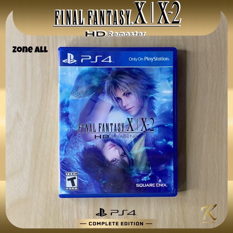 แผ่นเกมส์ PS4 : Final Fantasy X / X-2 HD Remaster (มือ2) สินค้าพร้อมส่ง | Shopee Thailand