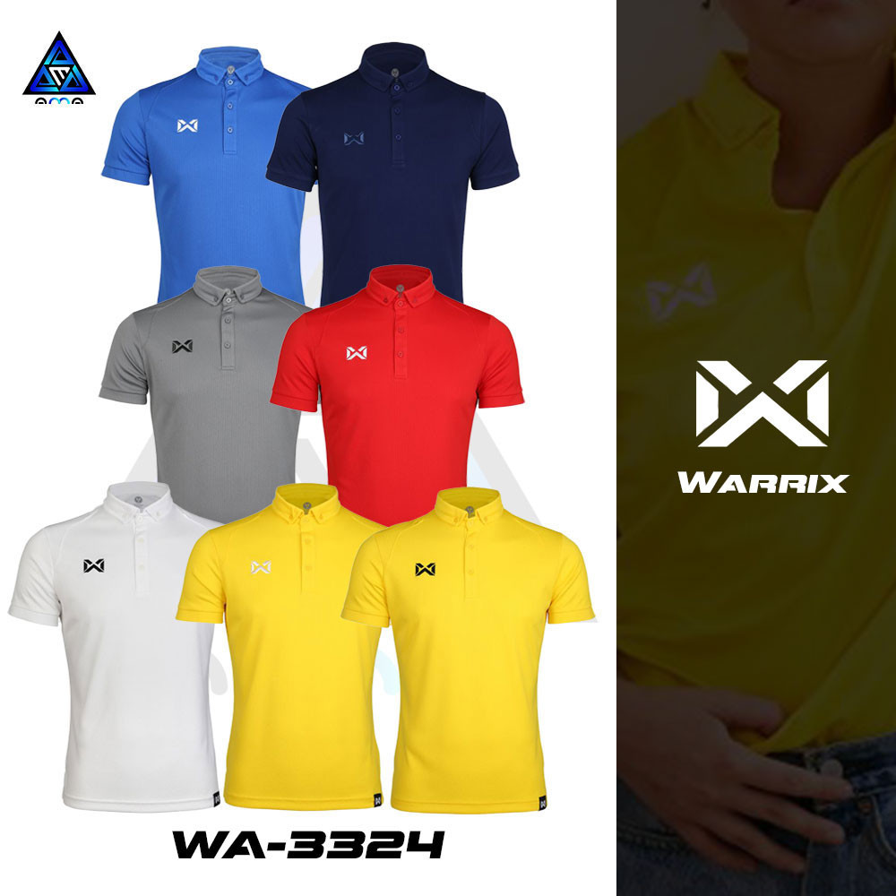 **ลดแล้วลดอีก30%** เสื้อ WARRIX รุ่น BUBBLE WA-3324 WA-PLA024 วาริกซ์ เสื้อโปโล เสื้อวาริกซ์ ...