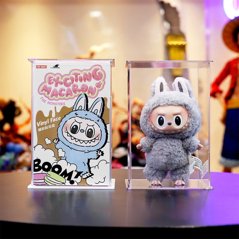 Labubuกล่องโมเดล กล่องใส่ Upset Duck เป็ดอ้วนงอแง กล่องอะคริลิค ประกอบ ...