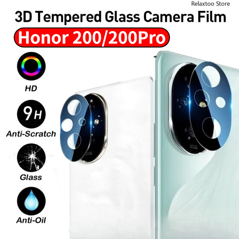 3d เลนส์โค้งฟิล์มป้องกันกระจกนิรภัย Honor200 Honor 200 Pro Smart Lite 200Pro 200Smart ...