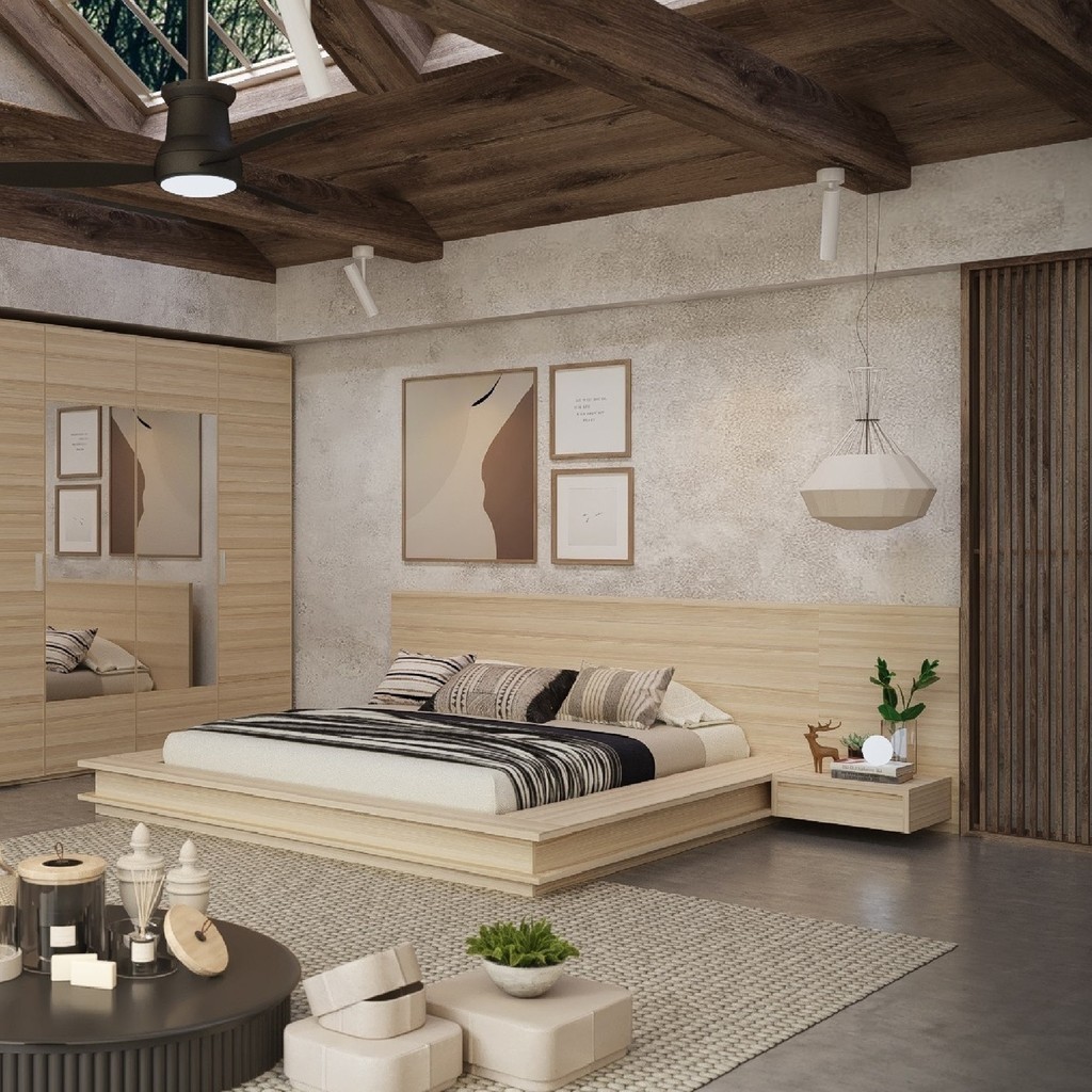 SB Design Square SB DESIGN SQUARE ชุดห้องนอน Zen ขนาด 6 ฟุต แบรนด์ SB ...