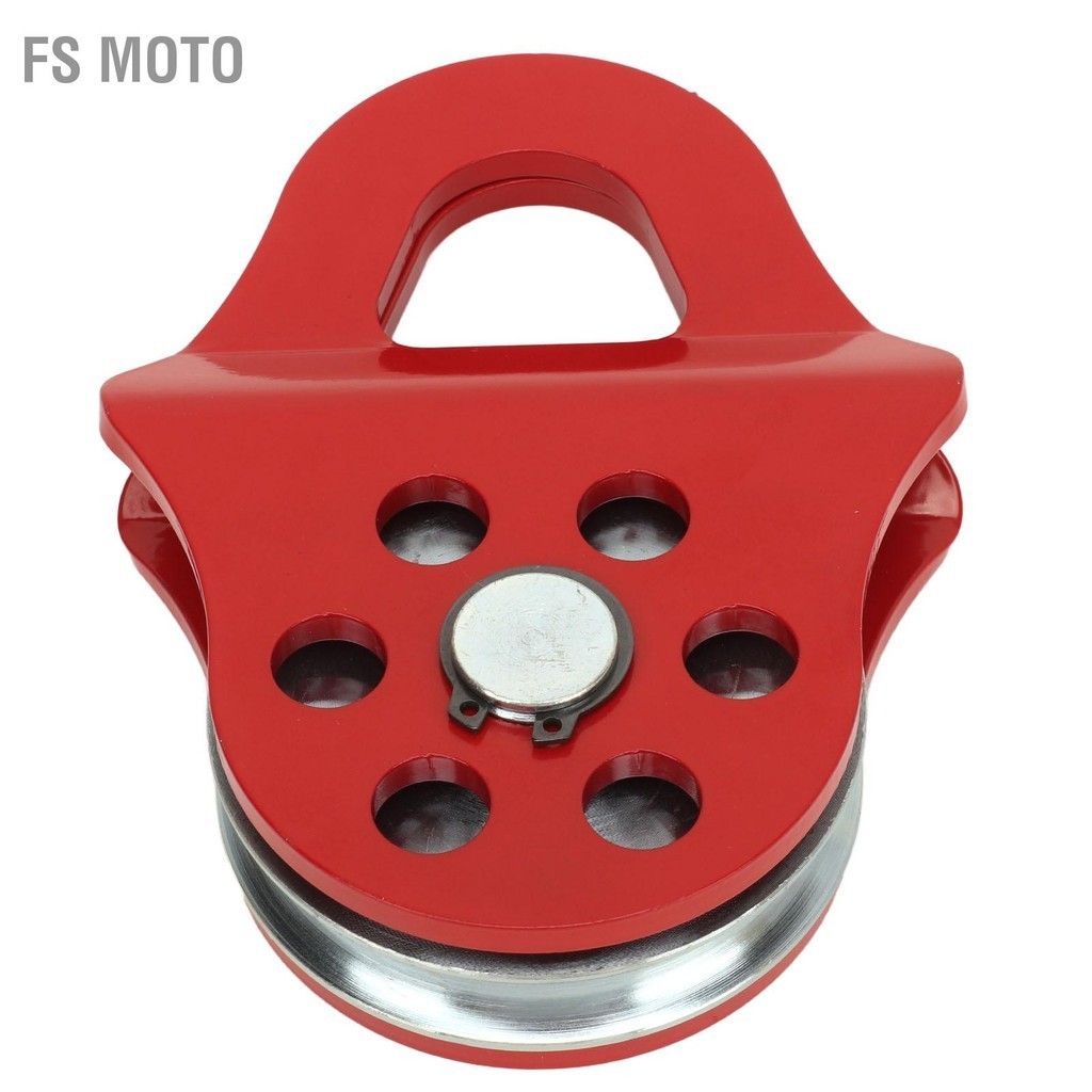 FS Moto Snatch Block Towing Pulley 4T โหลดแบริ่งความจุ Heavy Duty Winch ...