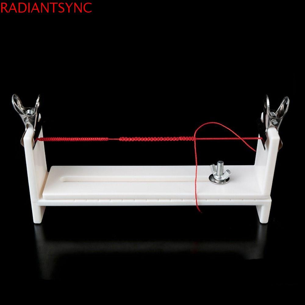 Radiantsync เชือกถักกรอบ, ปรับด้วย Clamps เชือก Braiding เครื่องมือ, DIY เชือกแก้ไขเครื่องมือ ...
