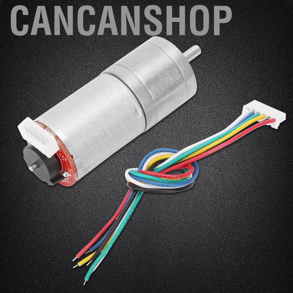 Cancanshop DC 6V ENCODER GEAR MOTOR SPEED ลดความเร็วสำหรับ ROBOT RC RC ...