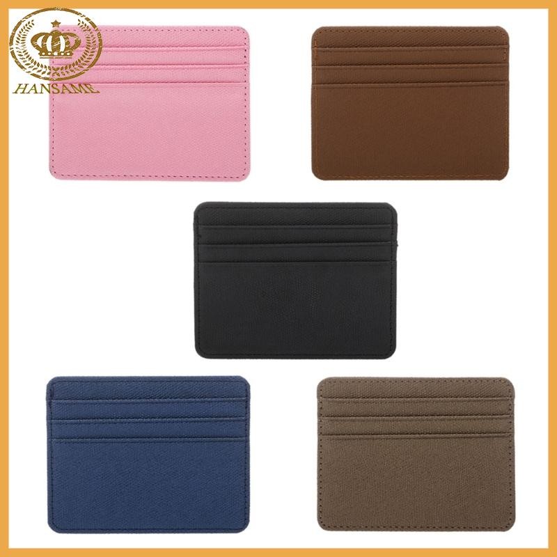 Han Card Holder Slim Bank บัตรเครดิต ID Cards กระเป๋าเหรียญสําหรับกรณี ...