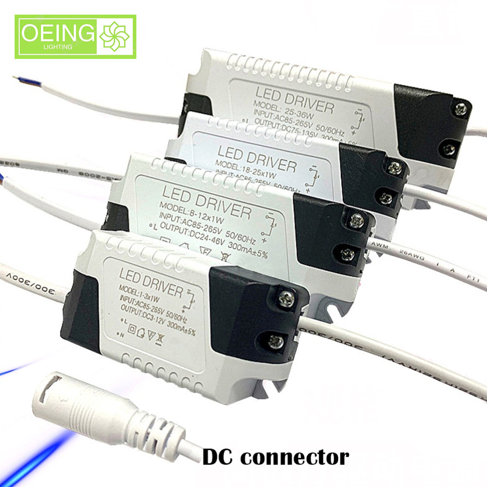 Oeing LED Driver Lighting Transformer Light Strip Power Adapter AC85 ...