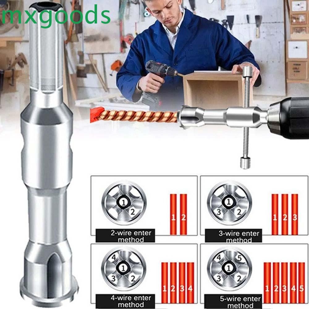 Mxgoods คีมปอกสายไฟตัวเชื่อมต่อทั่วไปสายเคเบิลปอกลวดบิดไฟฟ้าเครื่องมือบิดลวดอัตโนมัติ | Shopee ...