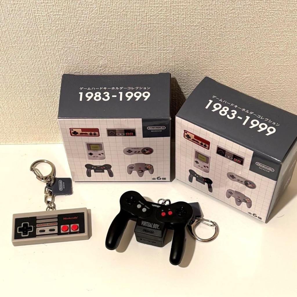 Nintendo Museum exclusive Keychain set virtual boy Pre-owned Good ...
