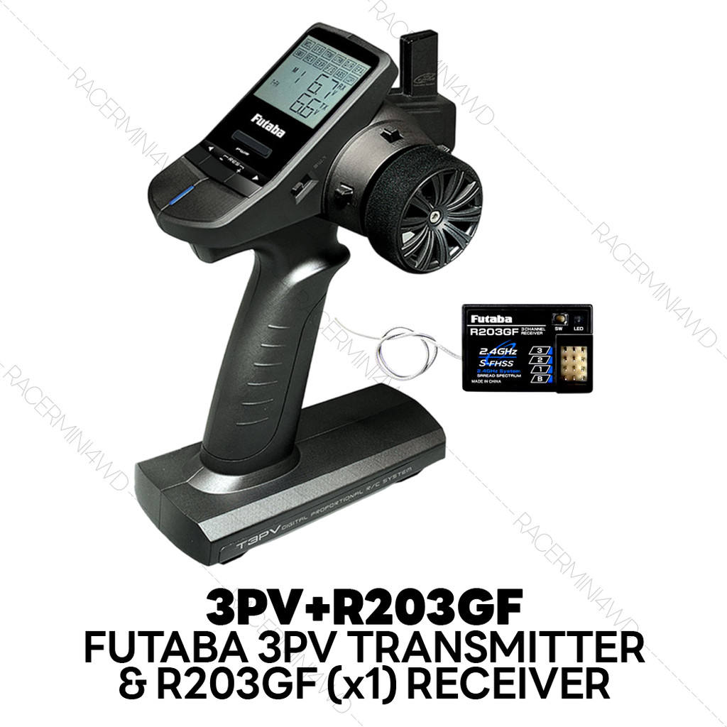 Futaba 3PV Transmitter 3(+1)-Channel Digital Proportional RC System ...