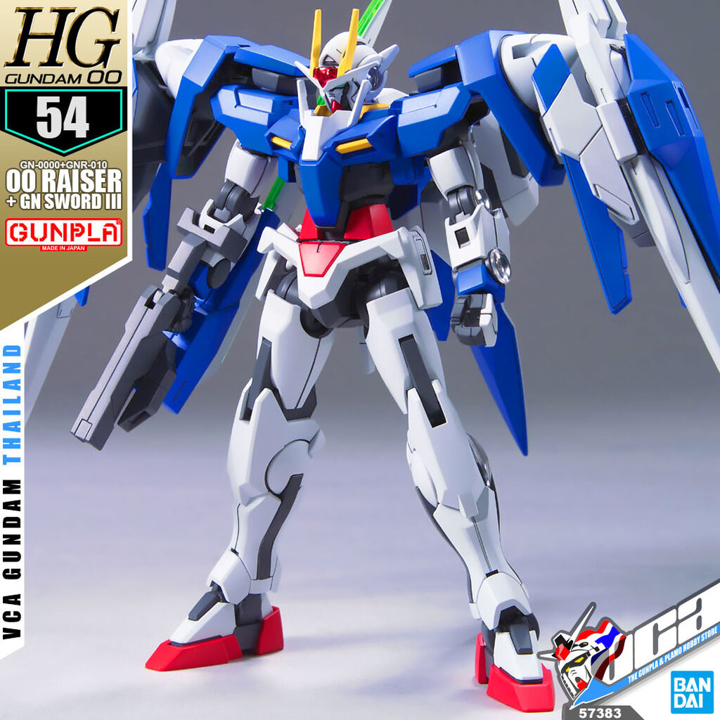 VCA ⭐️ BANDAI GUNPLA HIGH GRADE HG 1/144 00 RAISER GN SWORD III ประกอบ ...
