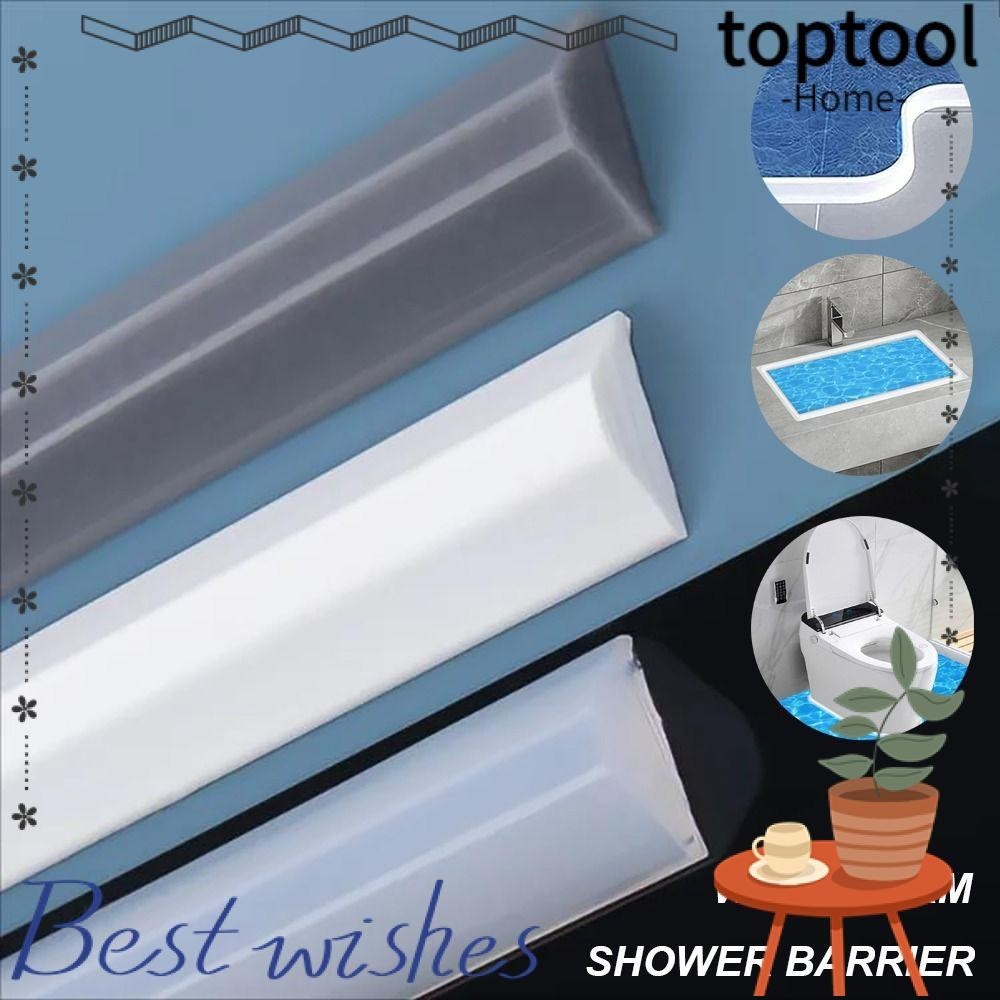 Toptool เกณฑ ์ ฝักบัว , ซิลิโคนห ้ องน ้ ํา Water Dam Guard, Professional พับอ ่ างล ้ างจาน ...