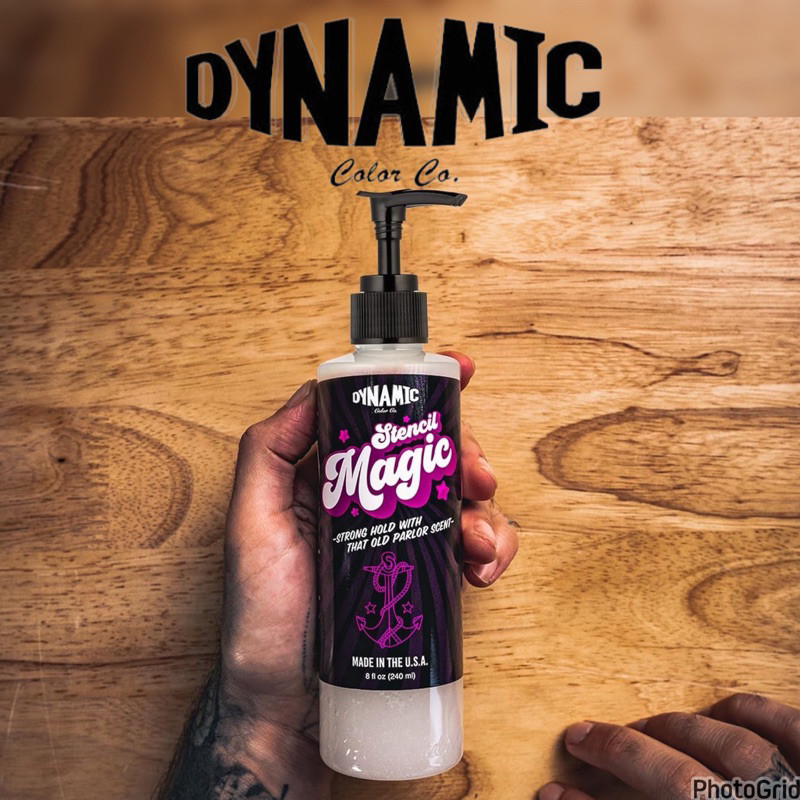 น้ำยาลอกลาย Dynamic Stencil magic น้ำยาลอกลายสัก | Shopee Thailand