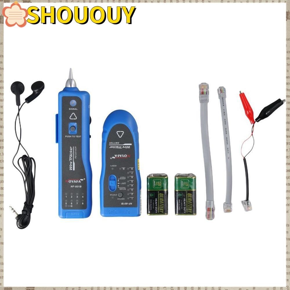 Shoouyouy LAN Cable Tester, Blue Ethernet Cable Tester, โทรศัพท ์ แบบ ...