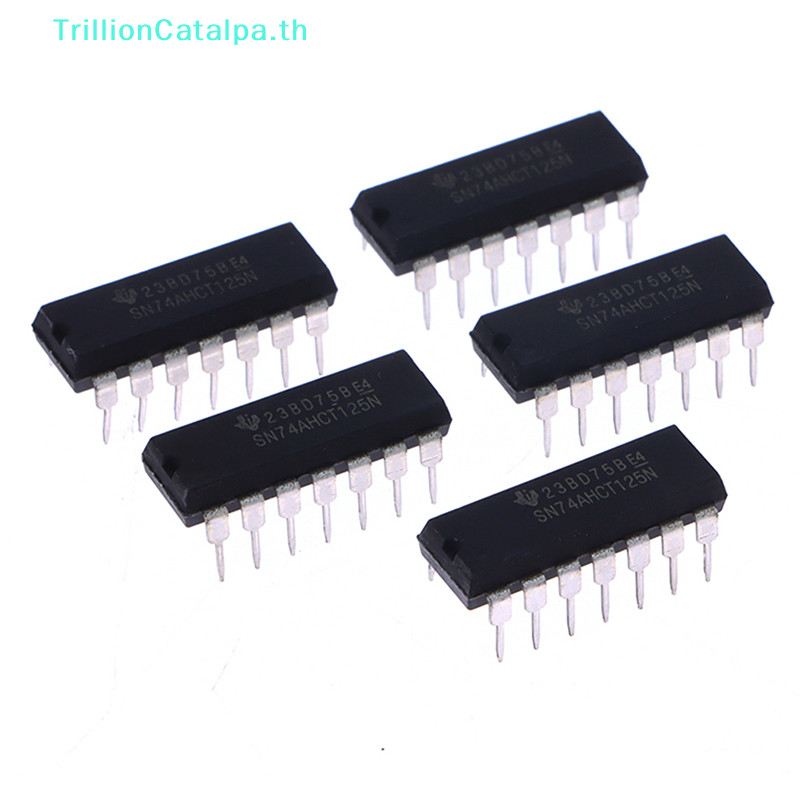 Trillioncatalpa 5 ชิ้น/ล็อต SN74AHCT125N 74AHCT125 74AHCT125N In-line ...