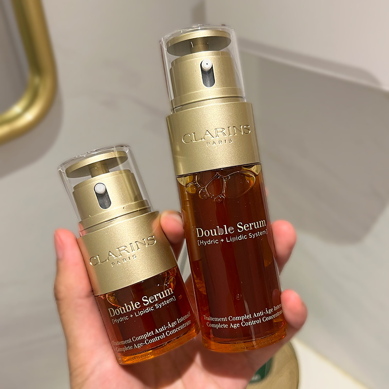 Clarins Skin Care Set Double Extract essence 50ml/Double Extract Two in ...