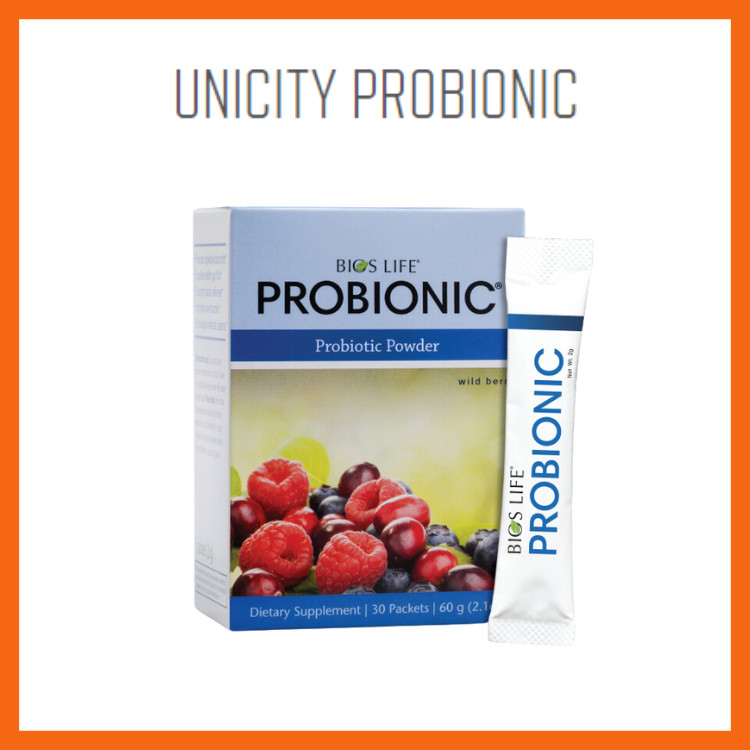 Probionic ผลิตภัณฑ์เสริมอาหาร โปรไบโอนิค (Probiotic Powder) น้ำหนักสุทธิ 60 กรัม (2 กรัม X 30 ...