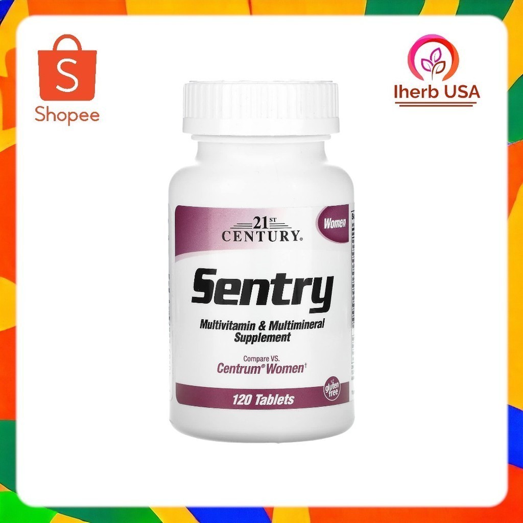 21st Century, Sentry Women, Multivitamin & Multimineral Supplement, 120 ...