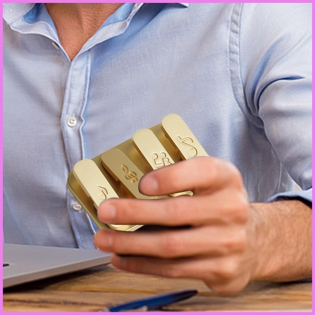 เปียโน Key Clicker ของเล่นความเครียดของเล่น Sensory Gadget โลหะความ ...