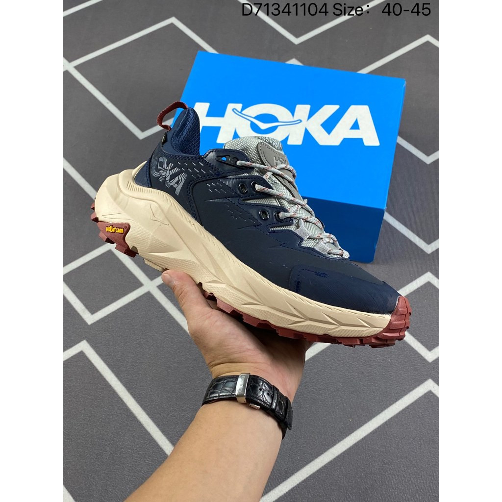 รองเท้าเดินป่า Hoka ONE ONE Kaha 2 LOW-Top รองเท้าหนัง Kaha2 LOW GTX ดูดซับแรงกระแทก กันน้ำ ...