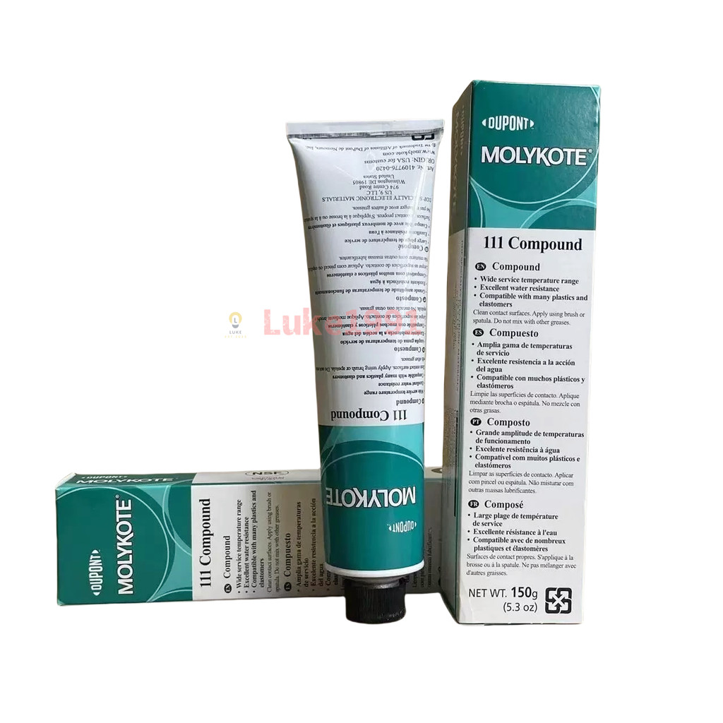 น้ำมันหล่อลื่นวาล์ว MOLYKOTE DC111 จารบีซิลิโคนซีลวาล์ว Molykote 150G ...