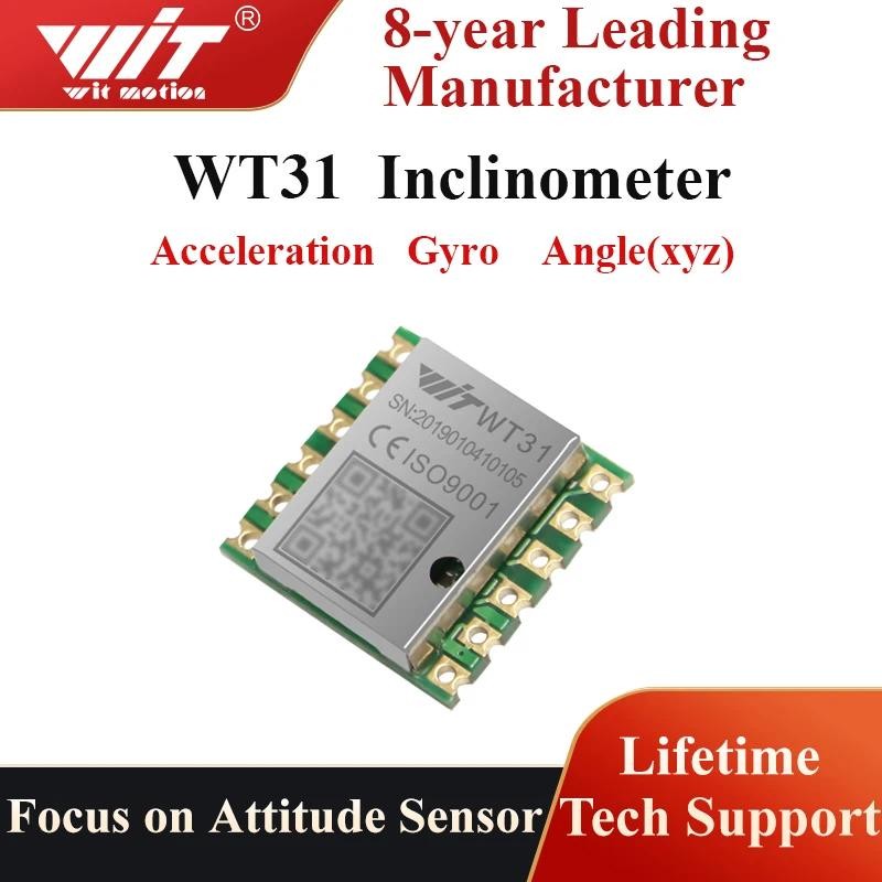 Witmotion WT31N AHRS โมดูล 3 แกน Digital Inclinometer, เซ็นเซอร์เร่งความเร็ว 3 แกน, การวัดมุม 2 ...