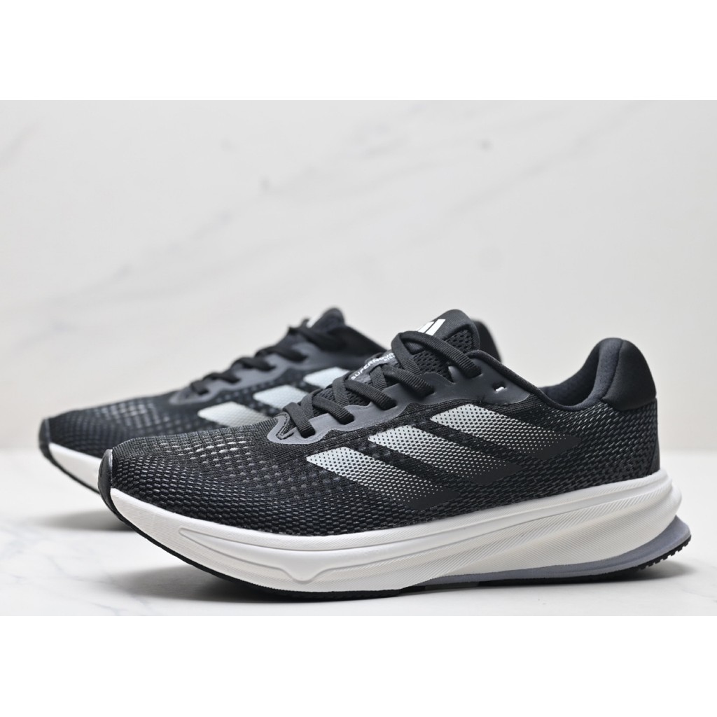 adidas Supernova Rise W รองเท้าวิ่งสำหรับผู้หญิง สีดำ เทาเงิน IG5837 ...