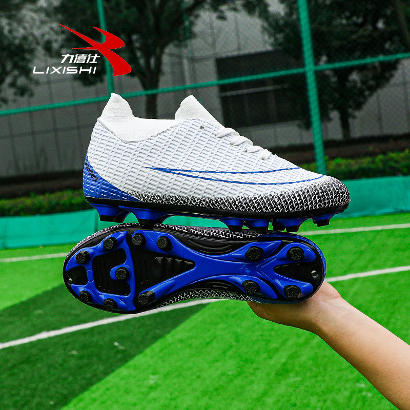 รองเท้าฝึกซ้อมฟุตบอลเยาวชน Sunny Vibe 2025 TF Spike สำหรับสนามหญ้าเทียมแบบมืออาชีพ สูง MCW301 ...