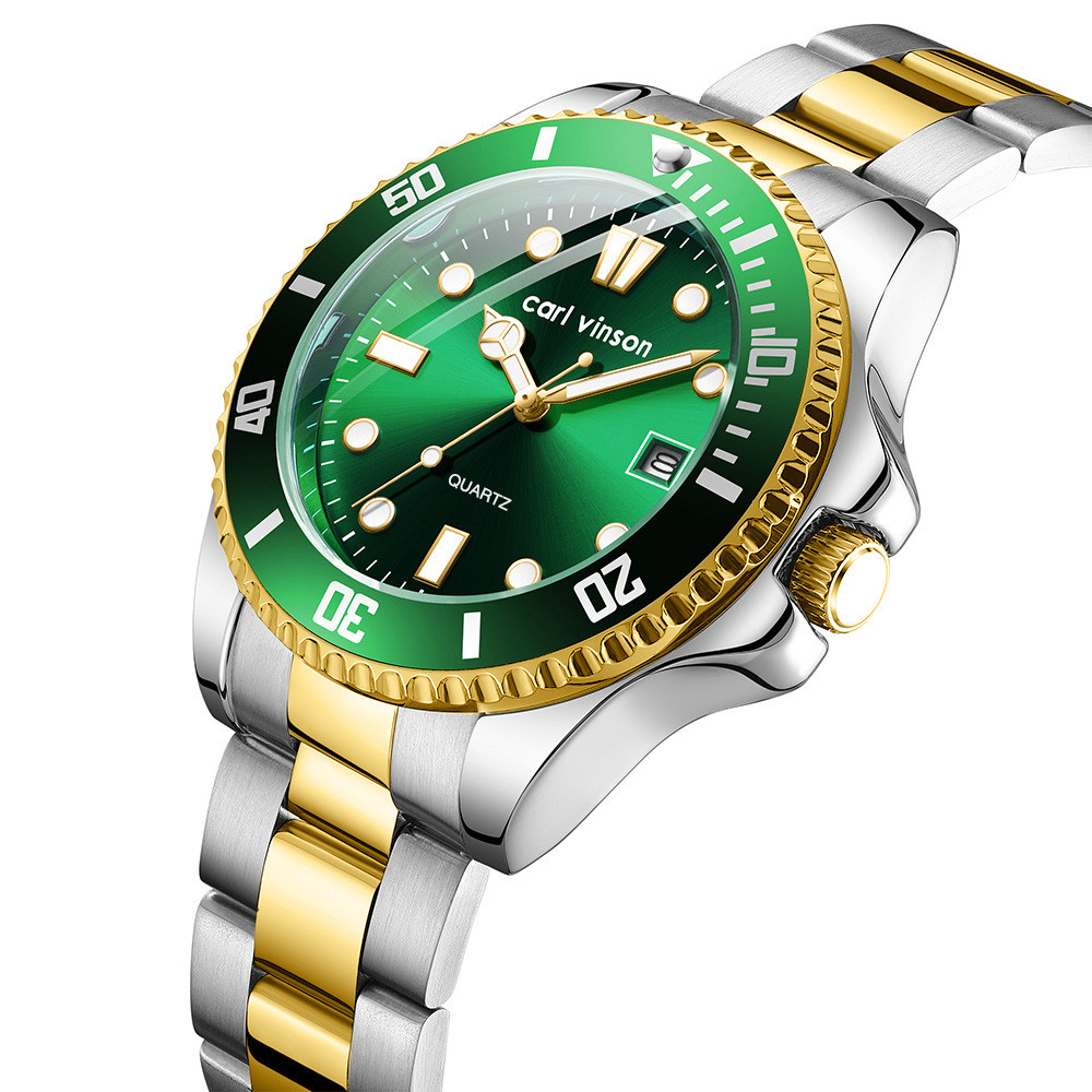 นาฬิกาผู้ชาย Carl Vinsen รุ่น Submariner ที่ขายดี แฟชั่น กันน้ำ นาฬิกา ...
