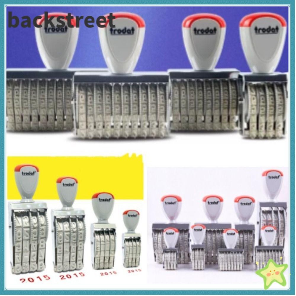 Backstage Number Stamp, 3 ,4 , 5, 6, 8, 10, 12,or 14 หลักตัวอักษร ...