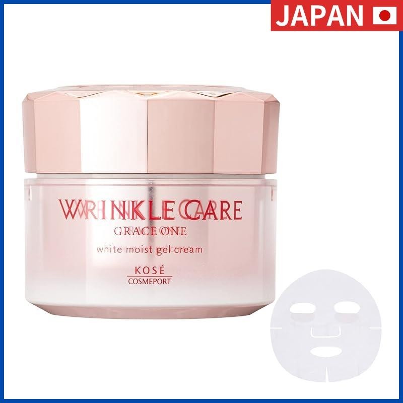 KOSE Grace One Wrinkle Care White Moist All-in-One Gel Cream from Japan ...