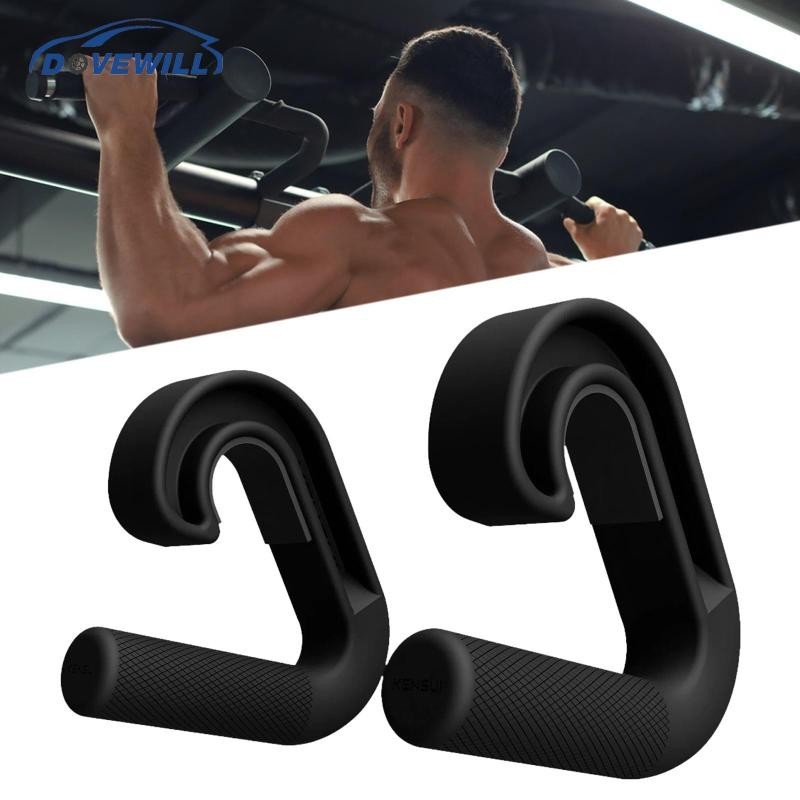[Dovewill ] 2x Pull up Bar Handles Resistance Band Handles for Home Barbells Fitness | Shopee ...