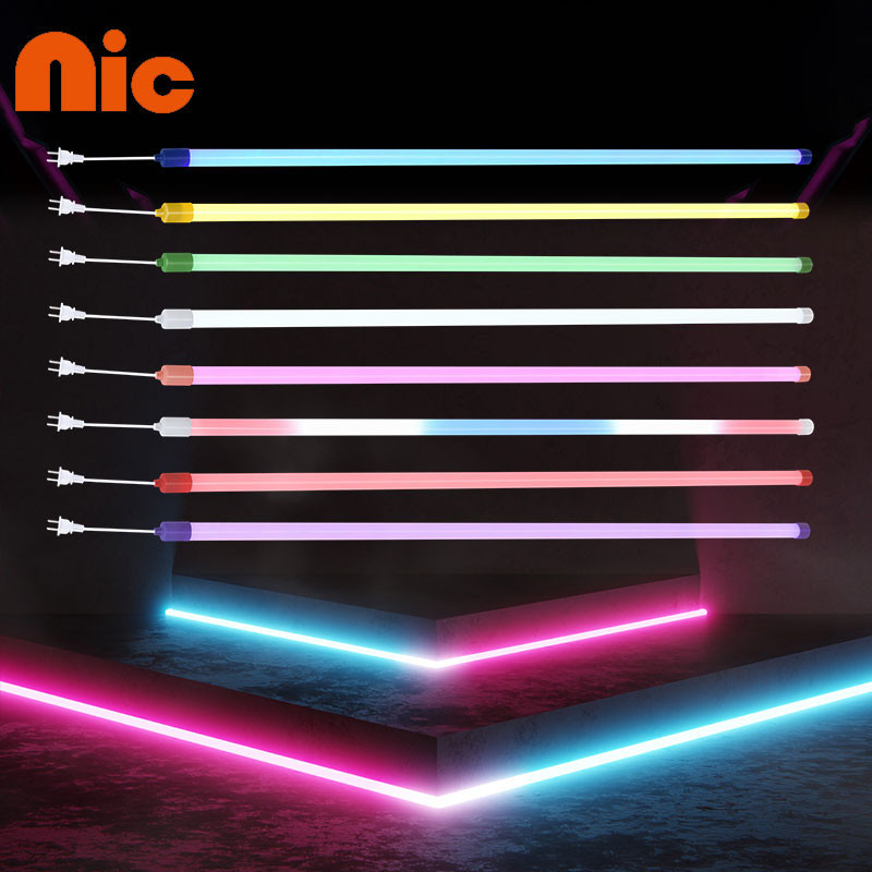 NIC หลอดไฟงานวัดสี led พร้อมปลั๊กเสียบไฟ หลอดไฟตกแต่งประดับ หลอดไฟ T8 ...